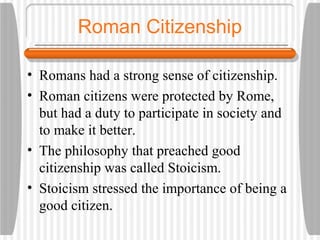 Roman republic | PPT
