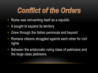 Roman republic | PPT