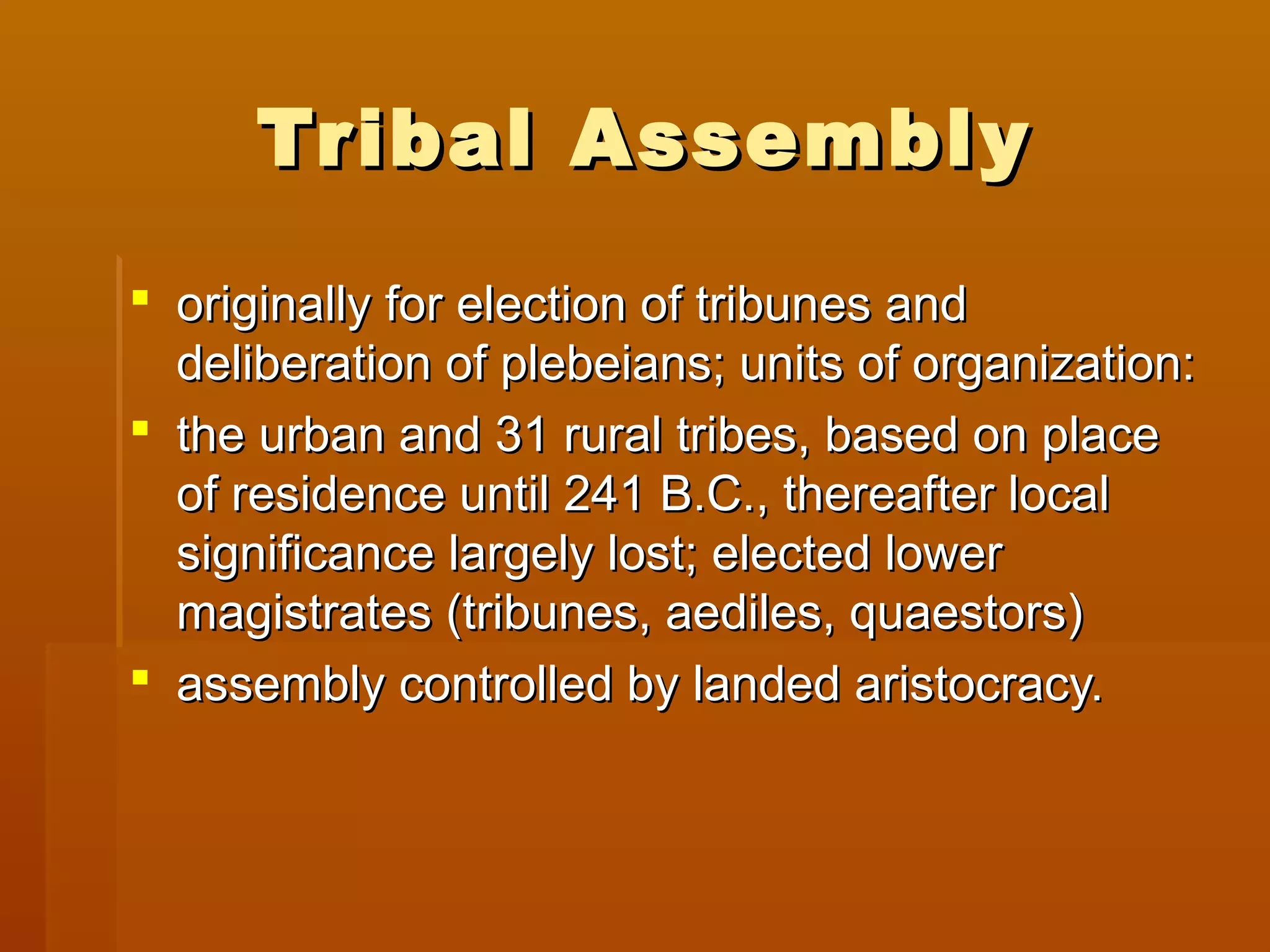 Roman Government | PPT