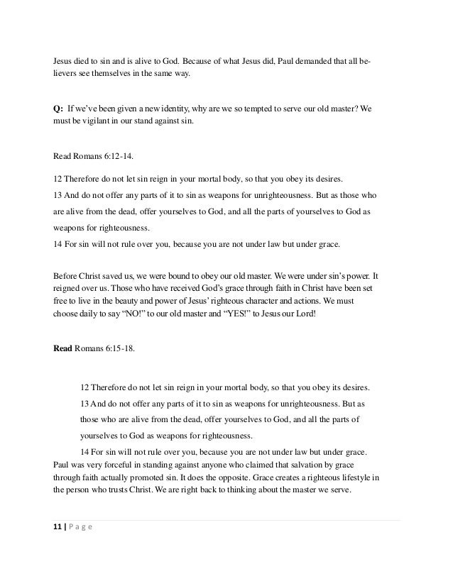 Romans 1 8 summary 011214 romans-1-8-summary-011214