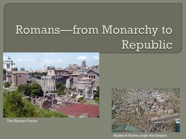 Romans From City to Republic | PPT | Free Download