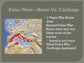 Romans From City to Republic | PPT