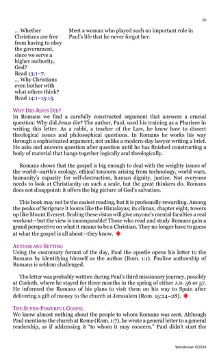 Introduction to Romans chapter 1 - Study Ready Reference | PDF