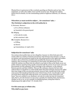 Romans 13 commentary | PDF