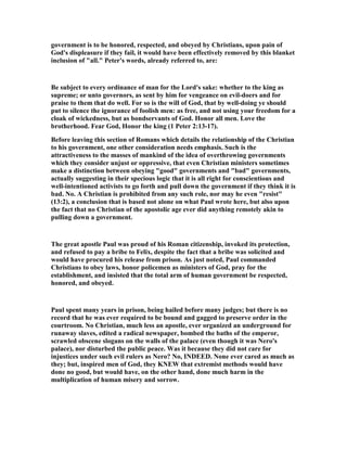 Romans 13 commentary | PDF