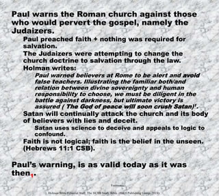 Romans 16 | PPTX