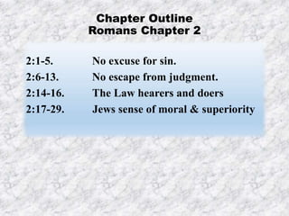 Romans 2 | PPTX