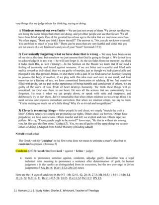Romans 2 notes 1 & 2 | PDF