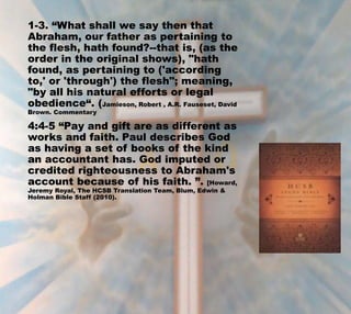 Romans 4 - Justified by Faith | PPTX