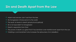 Romans 5:12-21 -- A Sunday School Lesson | PPTX