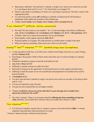 Romans 5 1 & 2 charles notes | DOCX | Christianity | Religion ...