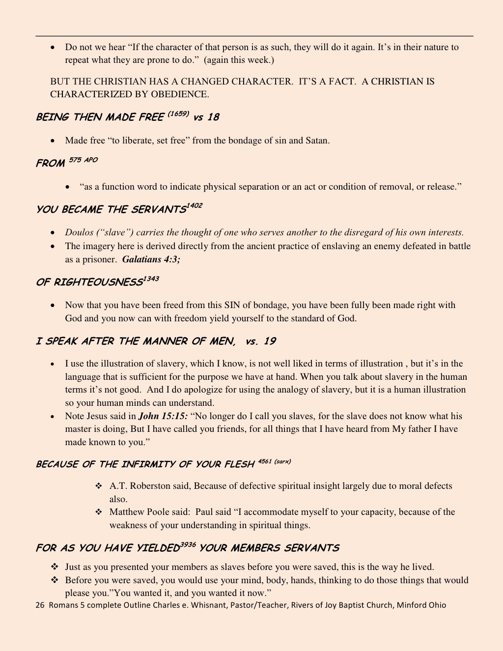Romans 6 Outline Complete romans-6-outline-complete