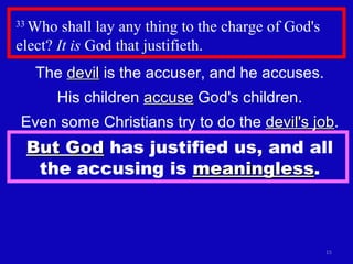 Romans 8e The Love of God is forever | PPT