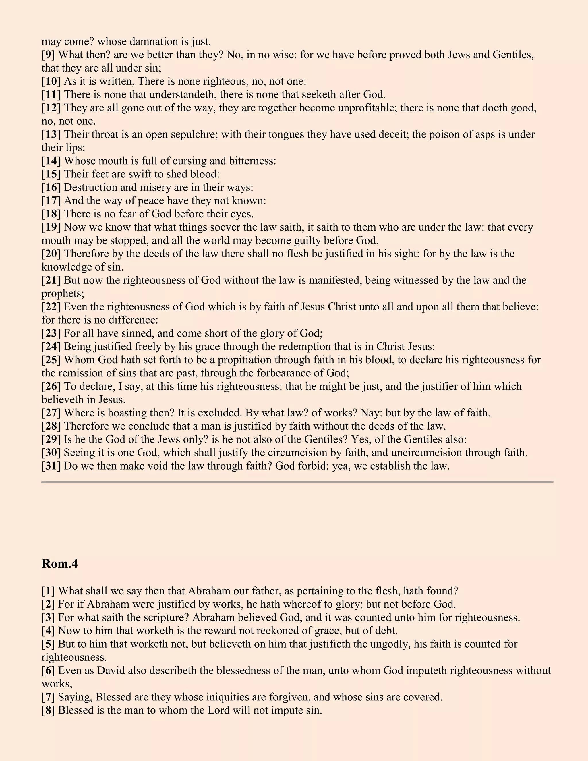 Romans chapter one verses strongs notes | DOCX | Christianity ...