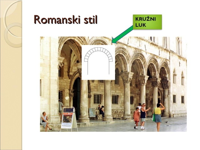 Romanski i gotski stil gradnje | PPT