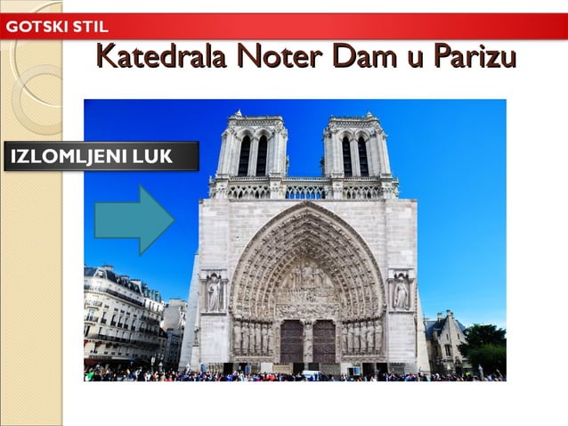 Romanski i gotski stil gradnje | PPT