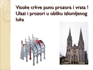 Romanski i gotski stil gradnje | PPT