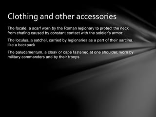 Roman soldier costume | PPTX