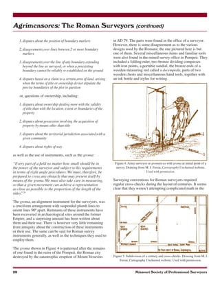 The Roman surveyors | PDF