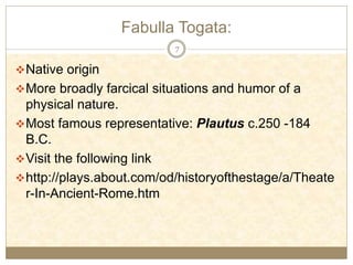 Roman theatre | PPTX