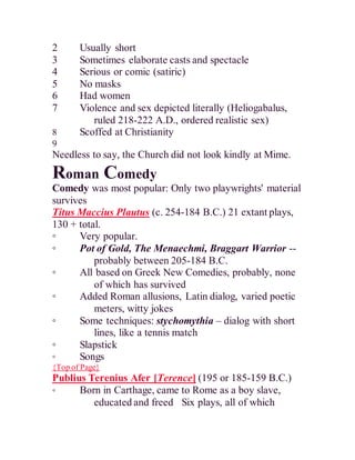 Roman Theatre | DOCX