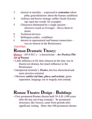 Roman Theatre | DOCX