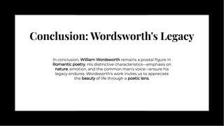 This ppt of Romantic Poet(Wordsworth) and Silent Features | PDF ...