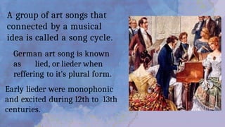 ROMANTIC ART SONG LESSON 1.pptxto the most popular song | PPTX