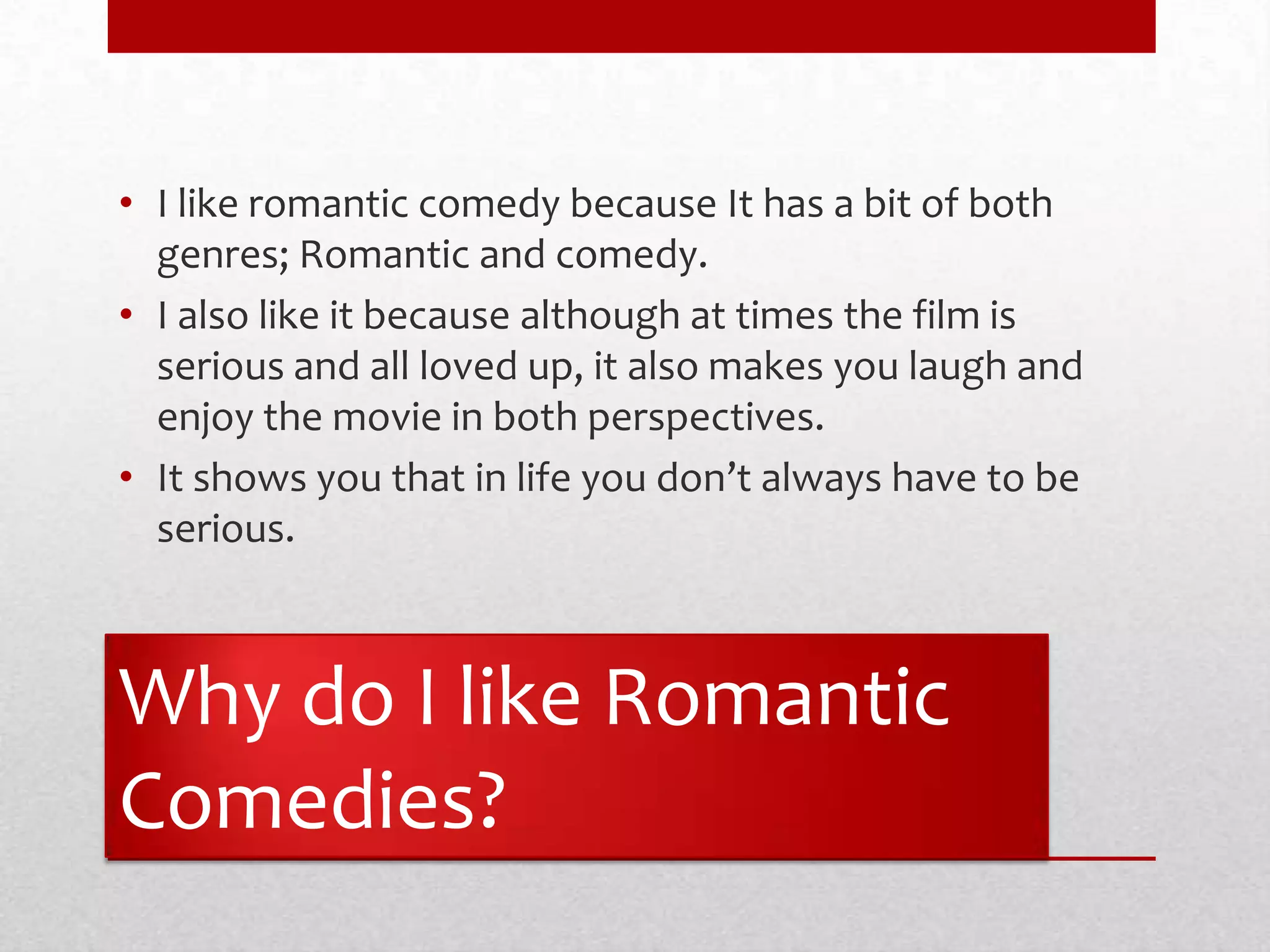 Romantic comedy | PPT