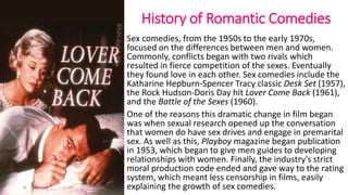 History of Romantic Comedy | PPTX