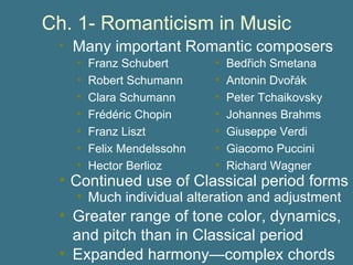 Romanticcomposers | PPT