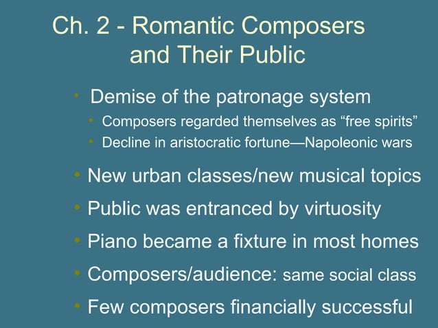 Romanticcomposers | PPT