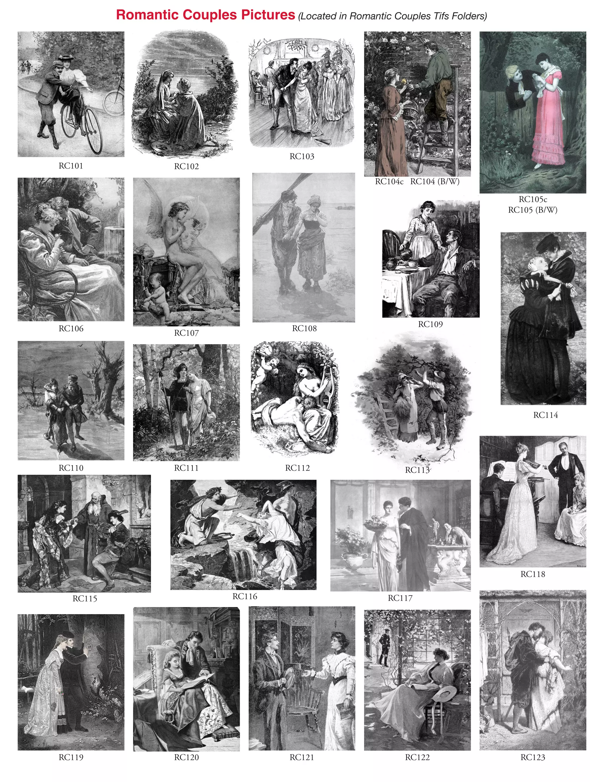 Romantic Couples CD Images | PDF