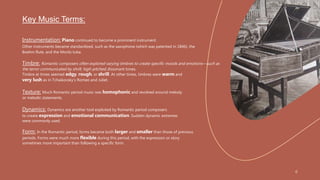 The Romantic Era of Music | PPTX