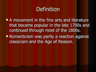 Romanticism | PPT