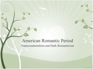 American Romanticism Literature