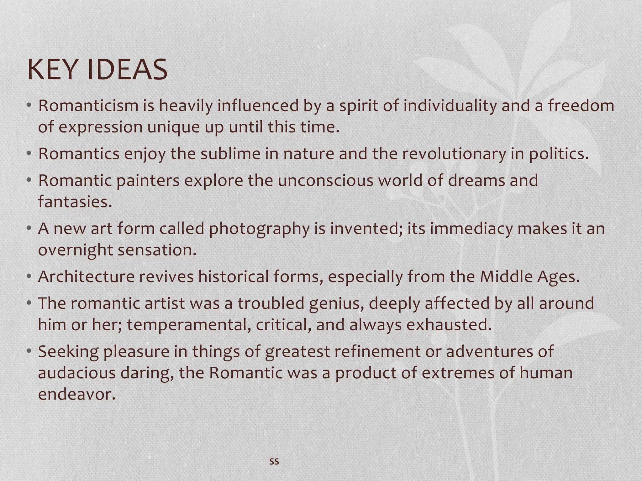 AP Art History: Romanticism | PPTX