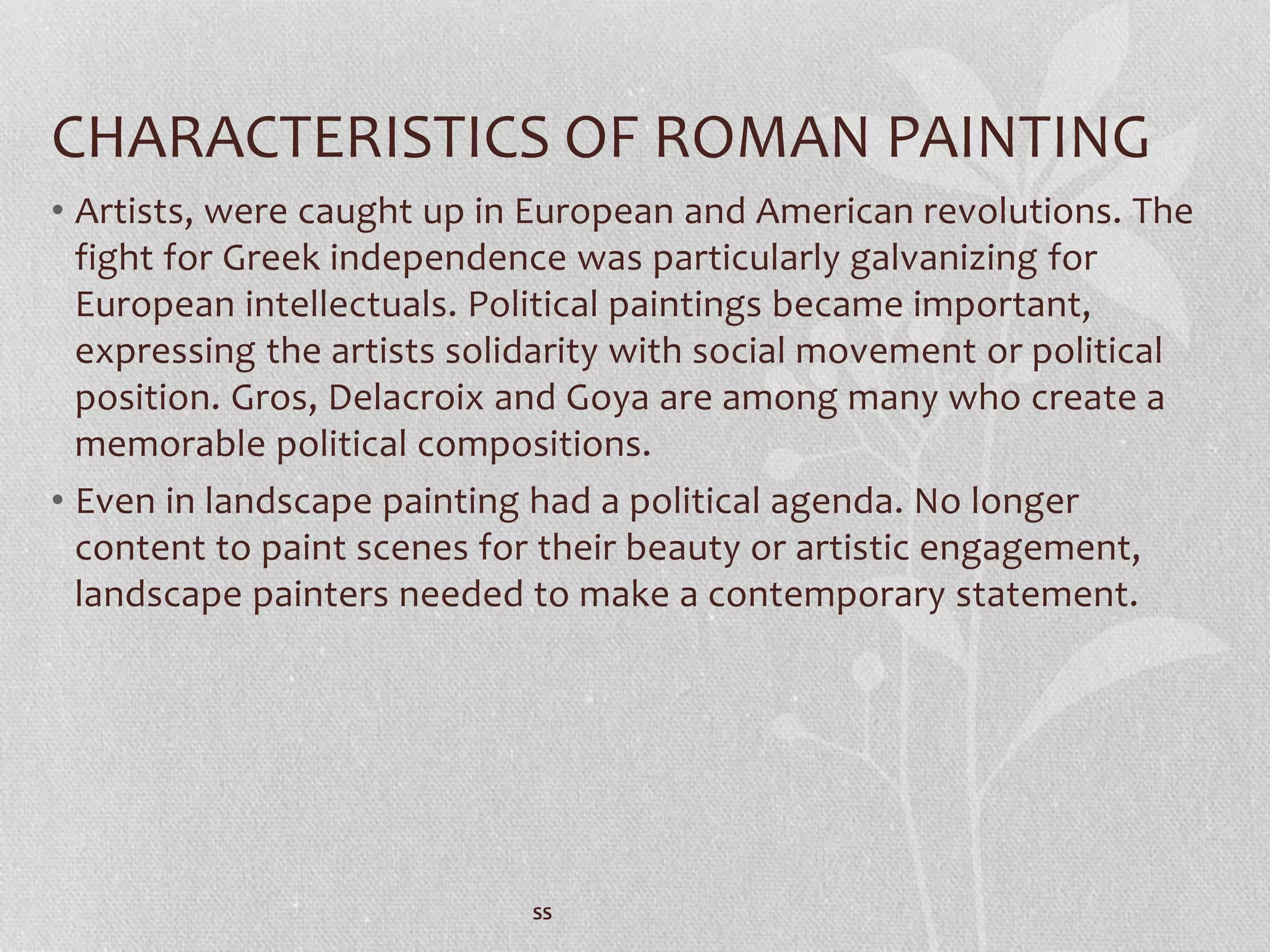 AP Art History: Romanticism | PPTX