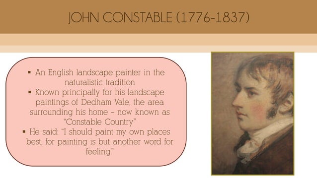 Romanticism PPT | PDF | Painting | Arts and Crafts