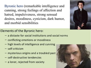 Romanticism, Transcendentalism and Gothic Lit | PPTX