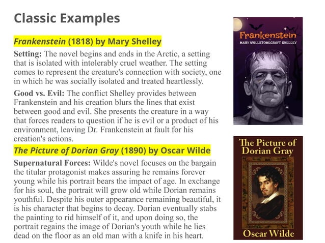 Romanticism, Transcendentalism and Gothic Lit | PPT