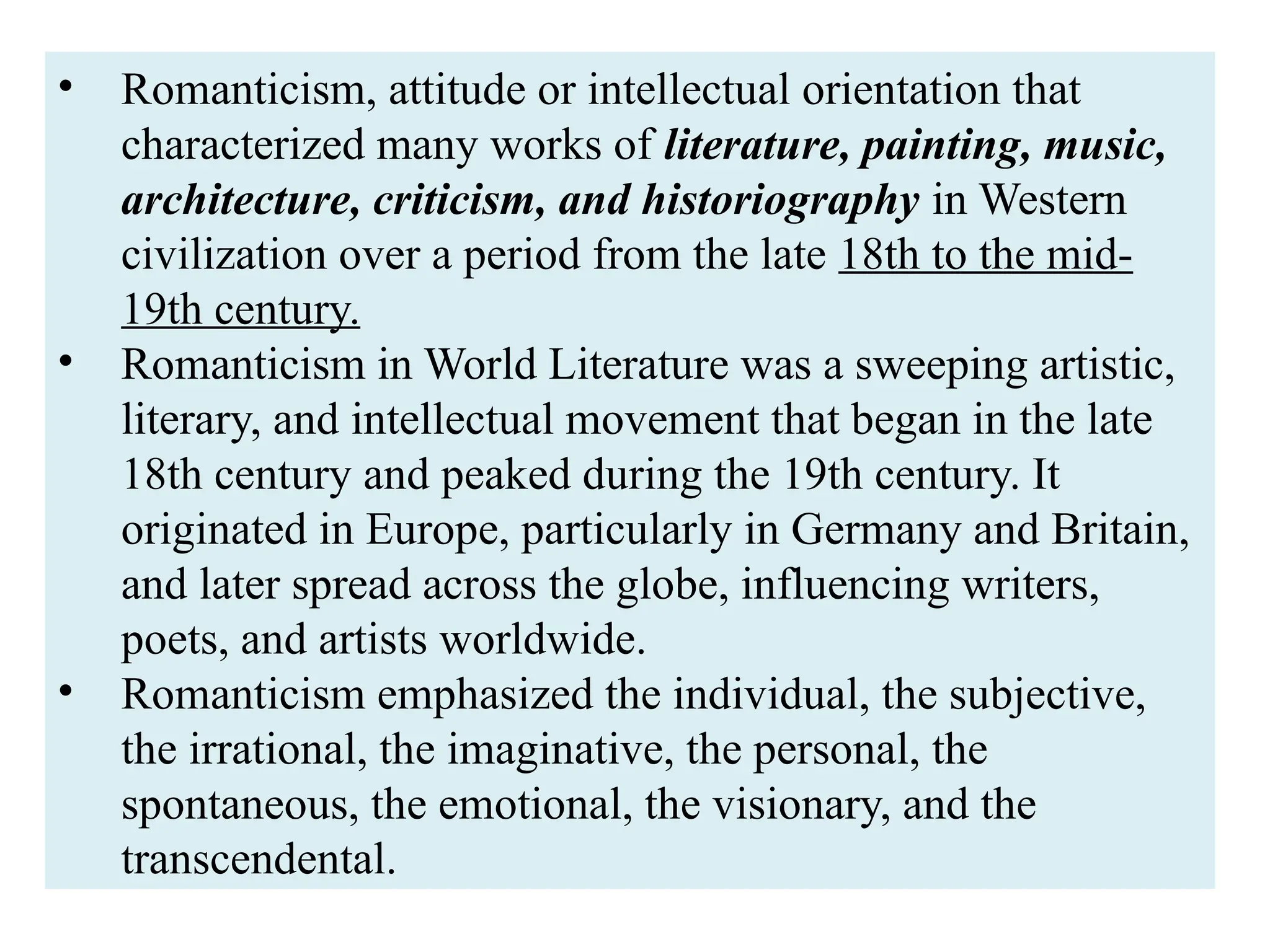 romanticism literary movement in Europe and America.pptx