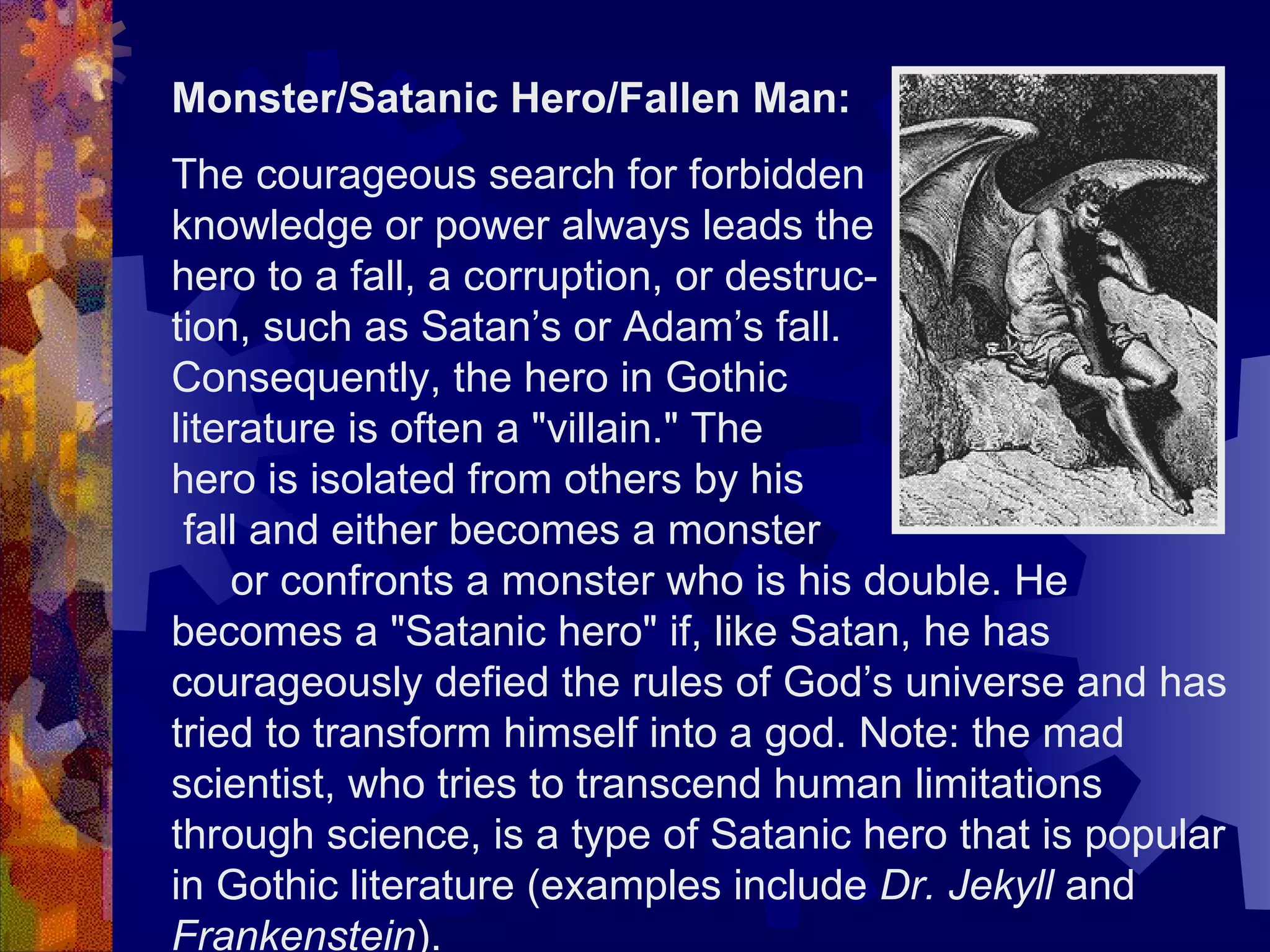 Romanticism gothic | PPT | Books and Literature