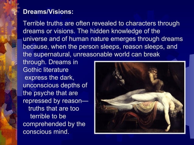 Romanticism gothic | PPT | Books and Literature