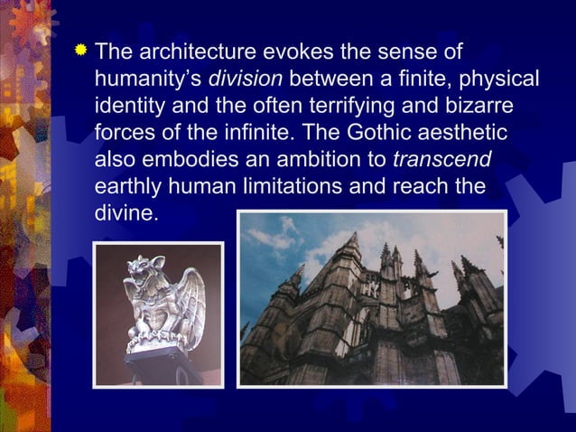 Romanticism gothic | PPT | Books and Literature