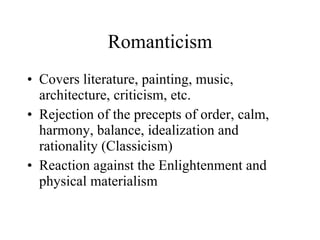 Romanticism Post | PPT