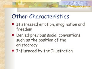 Romanticism Revision | PPT