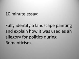 Romanticism Art History | PPTX