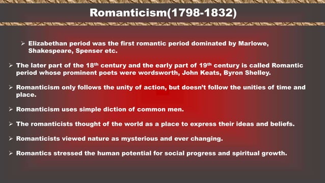 Romanticism and classicism | PPT
