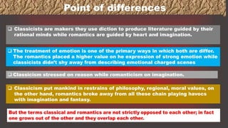 Romanticism and classicism | PPT